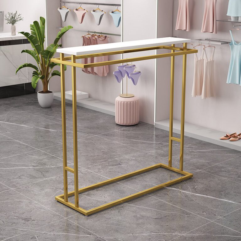 Custom Clothes Display Racks And Wall-mounted Rods - SOONXIN