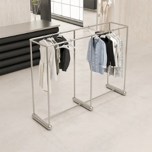 Custom Clothes Display Racks And Wall-mounted Rods - SOONXIN