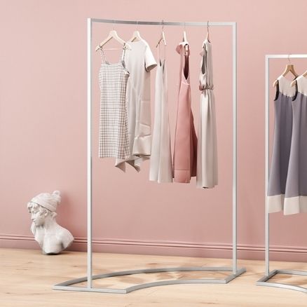 Custom Clothes Display Racks And Wall-mounted Rods - SOONXIN